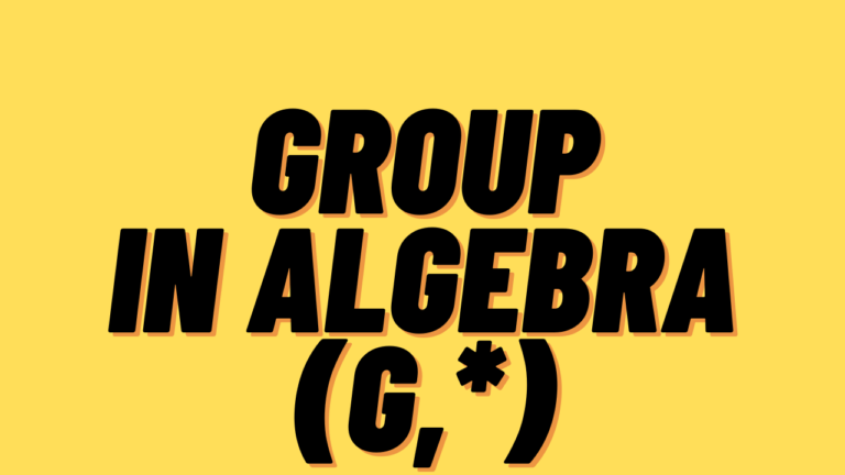 Group in Algebra - PostNetwork Academy