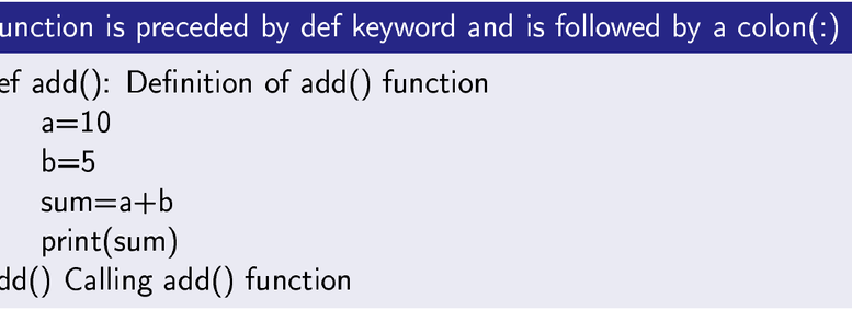 User Defined Functions In Python Hub And Network Of Posts